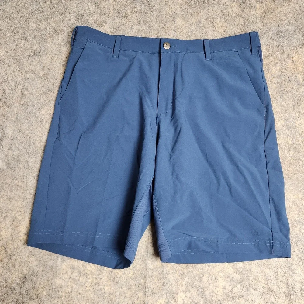 adidas | Shorts | Adidas Ultimate365 Shorts Men 34x9 Blue Golf Stretch ...